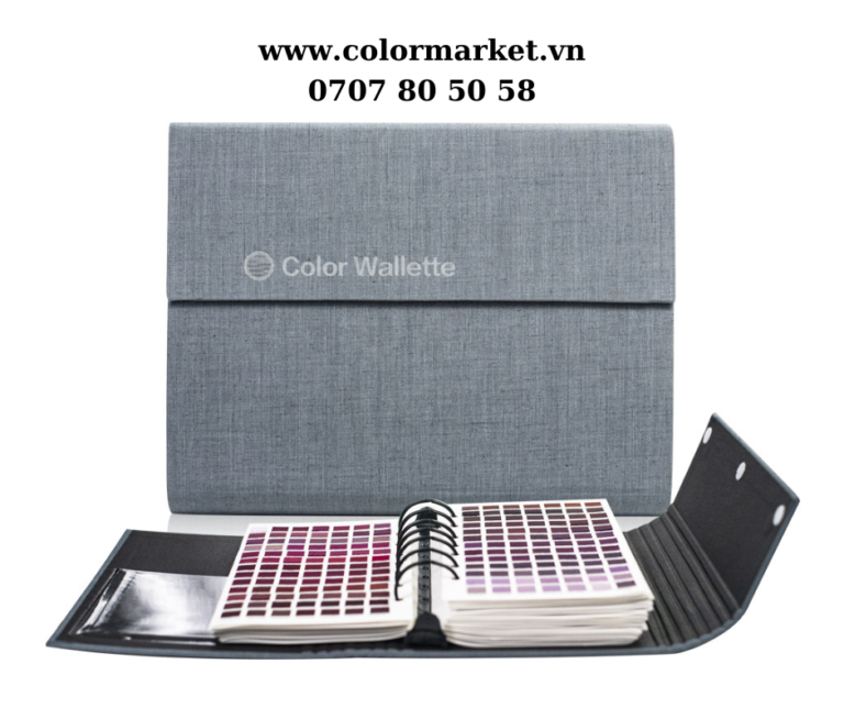 Thẻ màu CSI Hướng dẫn sử dụng màu ColorWallette - 3700 màu thông dụng ...