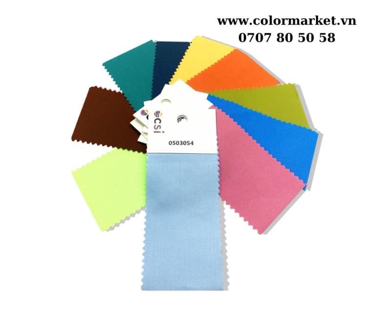 Tờ rơi thẻ màu CSI / Tiêu chuẩn màu CSI - Color Market