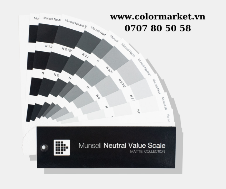 Munsell Neutral Value Scale - Matte Finish - Color Market
