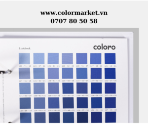 Bảng màu Coloro Lookbook 3500 màu Coloro mới nhất 2025